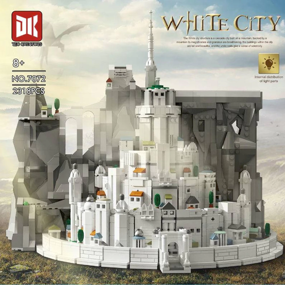 DK 7072 Minas Tirith The Lord of the Rings Movie Europe Warehouse Express