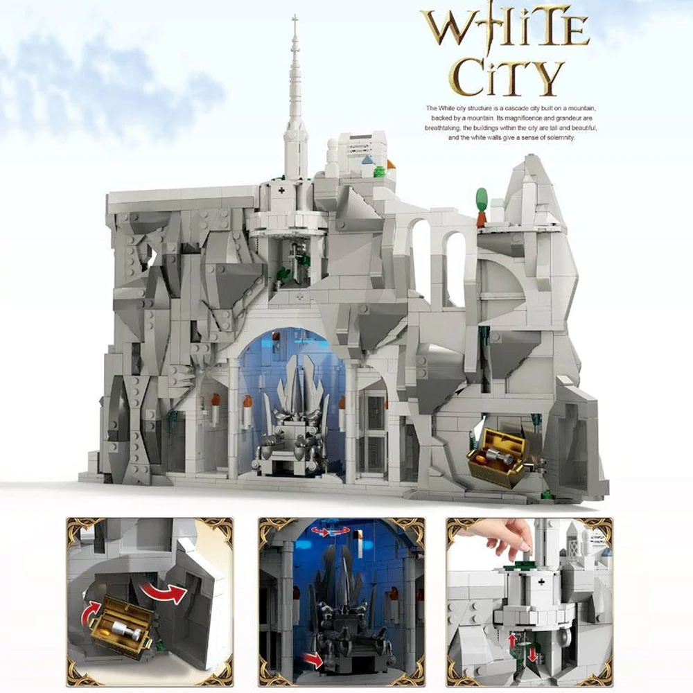 DK 7072 Minas Tirith The Lord of the Rings Movie Europe Warehouse Express