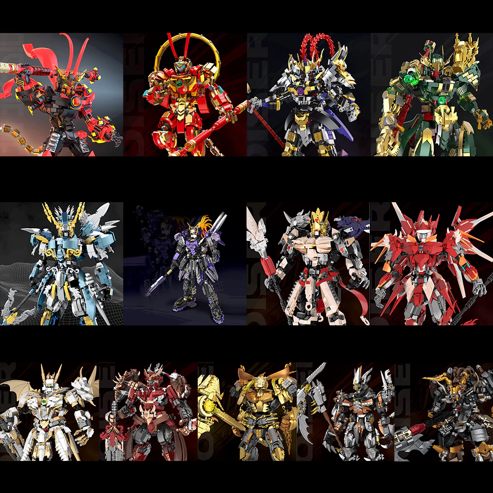 CREATE WITH PASSION Chinoiserie Mecha Creator Expert