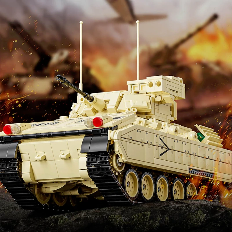 12GO 96007 M2 Bradley Tank Military Europe Warehouse Express