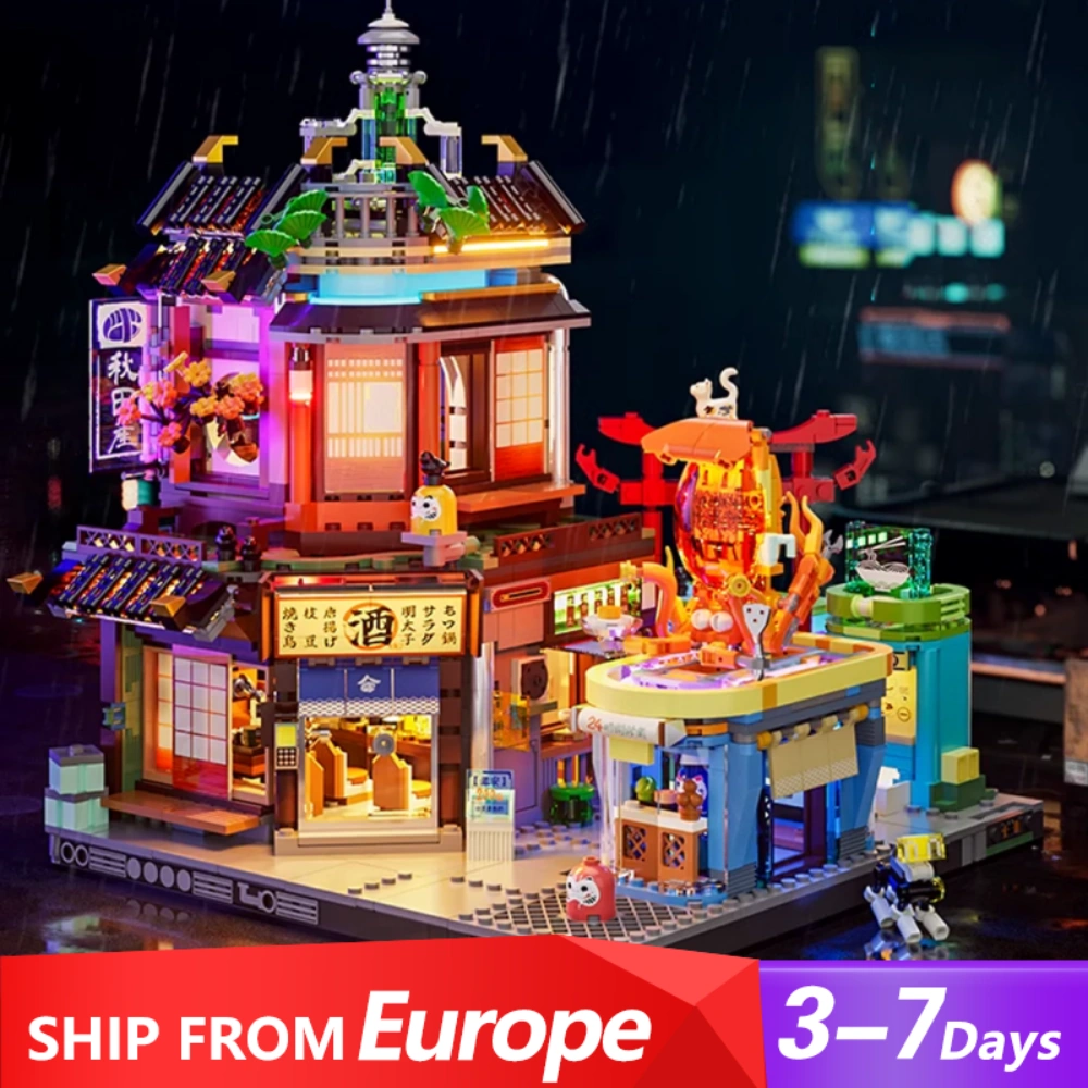Funwhole F9073 CYBERPUNK NEONCITY IZAKAYA Modular Buildings Europe ...