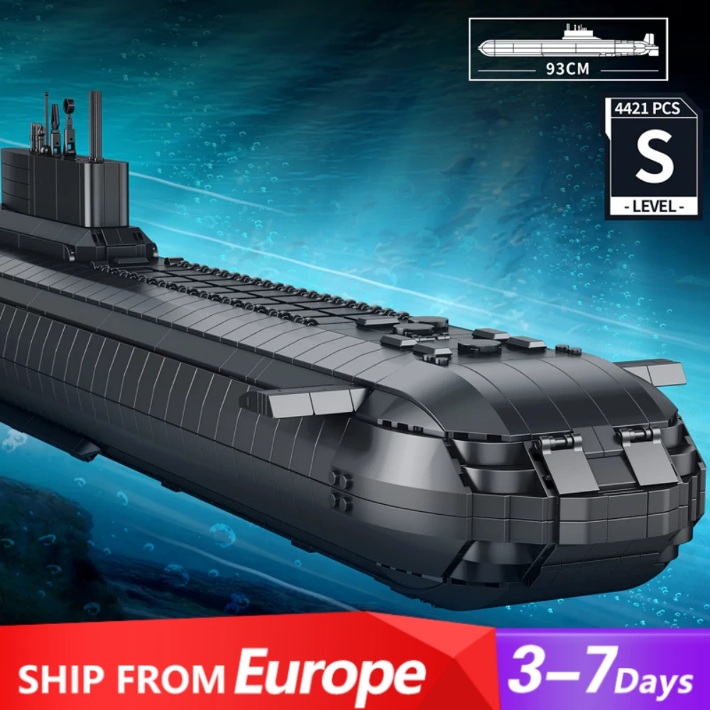 Panlos 628020 Project 941 Shark Typhoon Class Nuclear Submarine ...