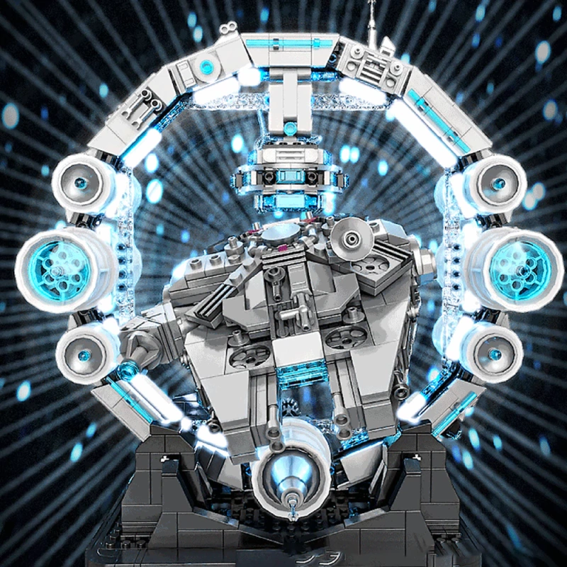 JIQi Maglev Millennium Falcon – LEGO-Compatible Display Set