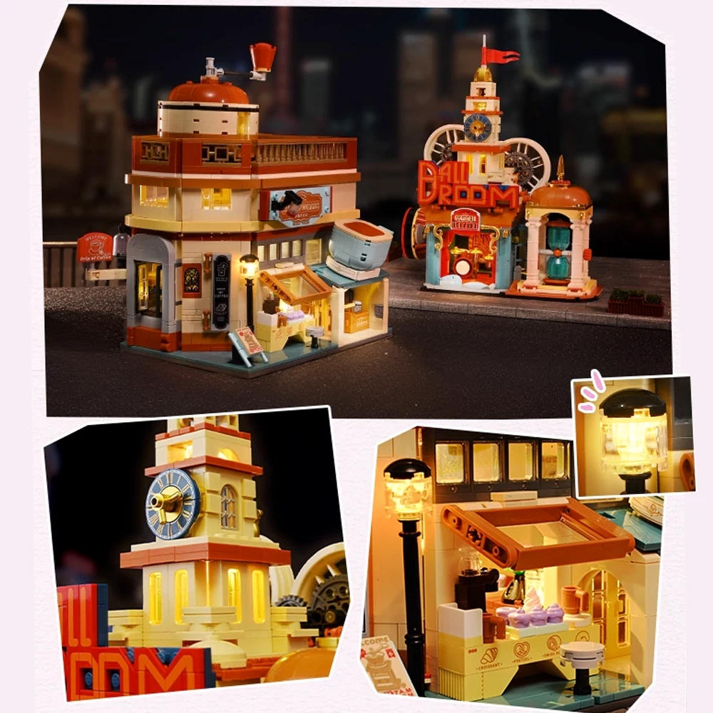 Keeppley Wonderful Wanderings Modular Buildings