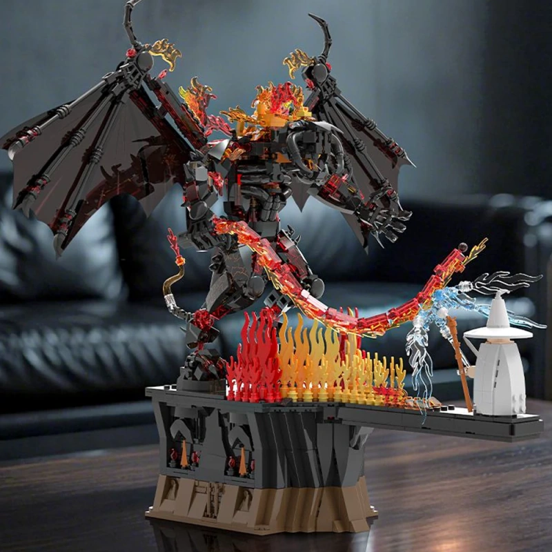 Xbert 66206 FLAME DEMON Monster Dinosaur