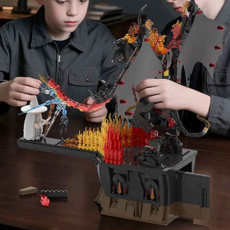 Xbert 66206 FLAME DEMON Monster Dinosaur