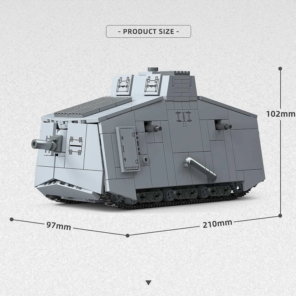ThirdParty 300017 A7V Heavy Tank Military