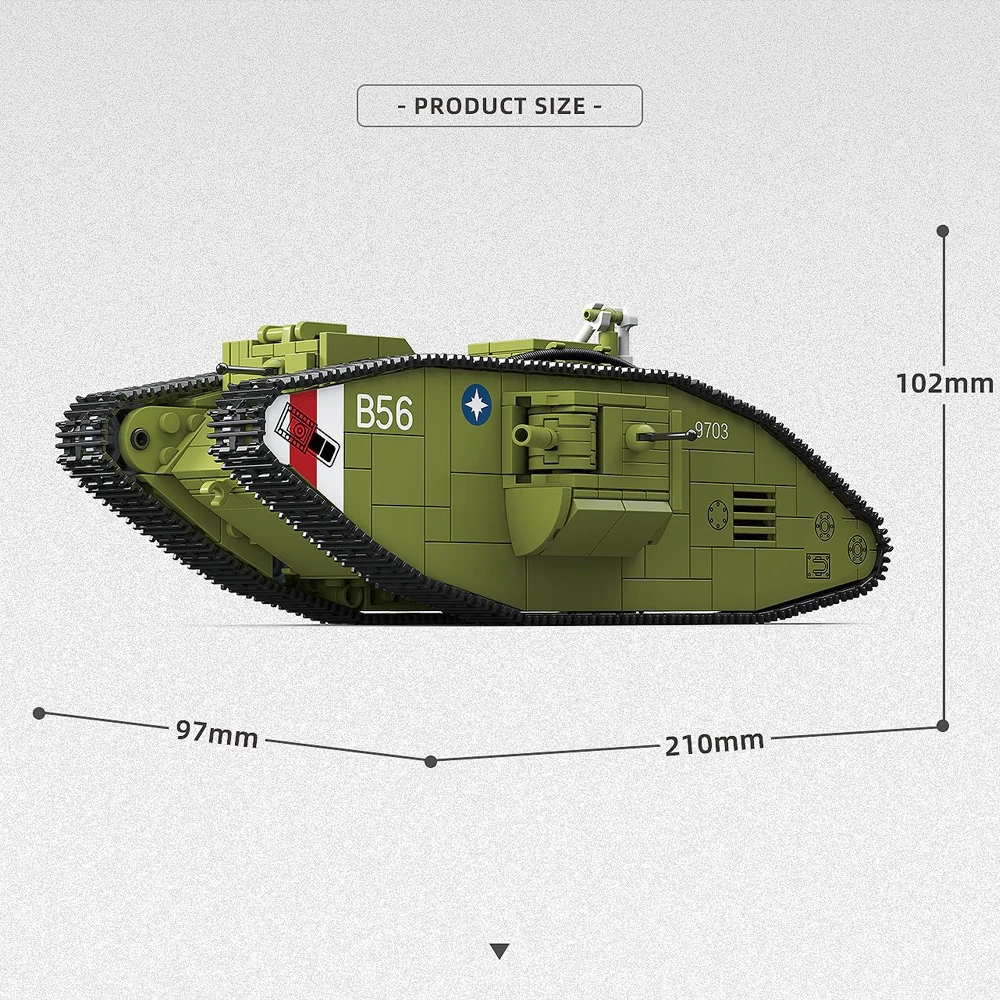 ThirdParty 300018 Heavy Tank MK.V Military