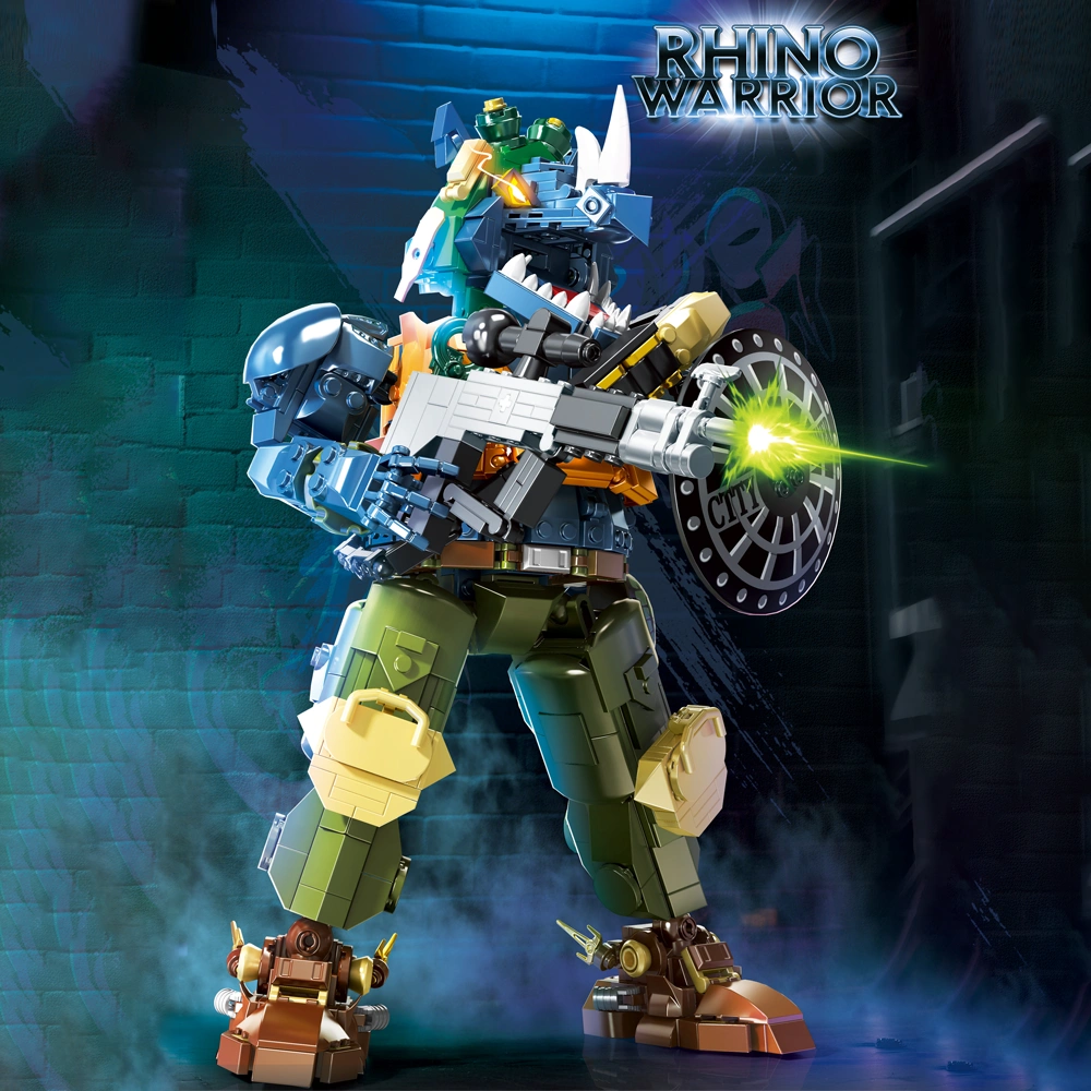 DK 2030 Rhino Warrior Creator Expert