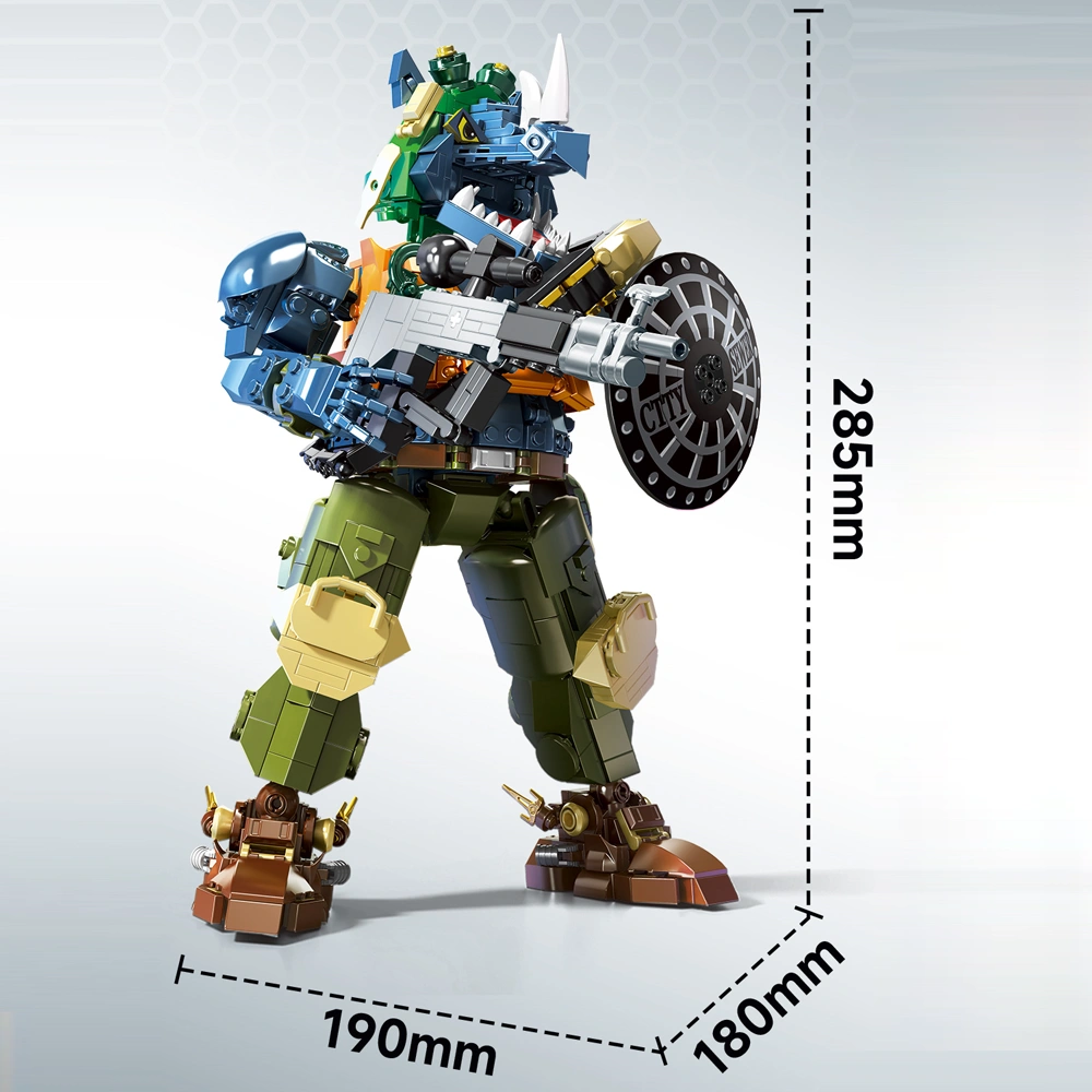 DK 2030 Rhino Warrior Creator Expert