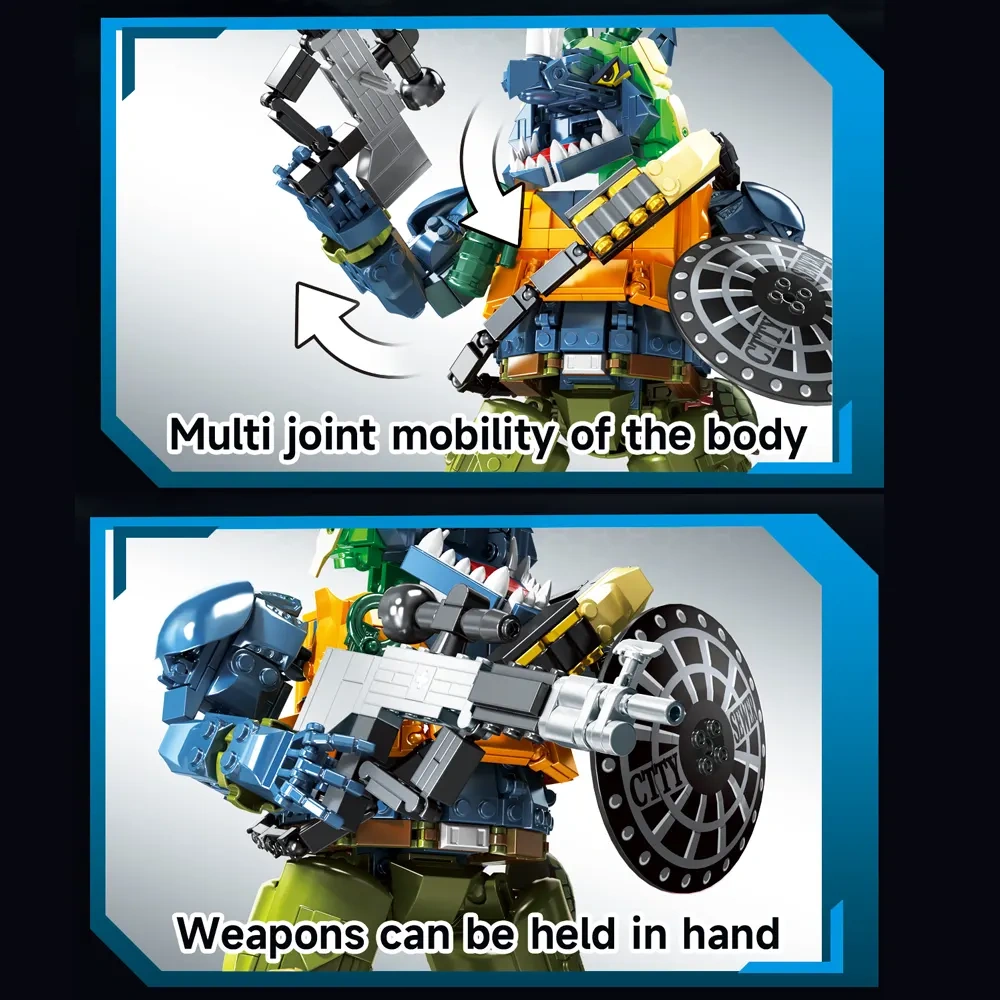 DK 2030 Rhino Warrior Creator Expert