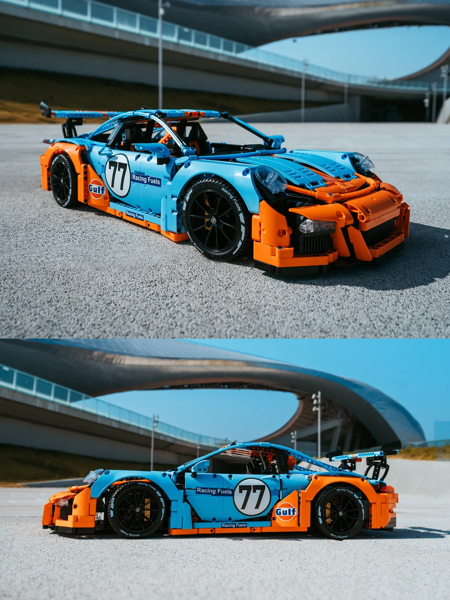 LEGO MOC DECOOL QW077 Porsche 911 GT3 RS Technic