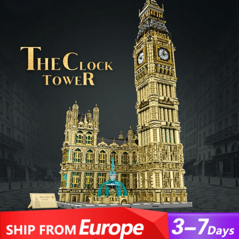 Reobrix 55012 THE CLOCK TOWER Modular Buildings Europe Warehouse Express
