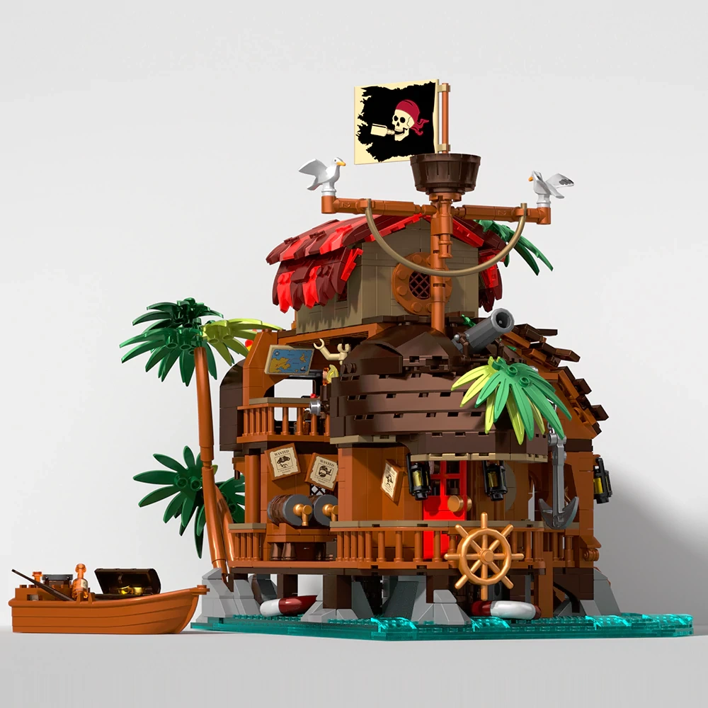 Iambrick 31110 Lego Tavern with Medieval Architecture