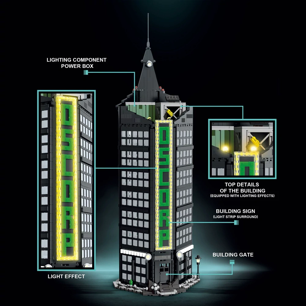 DK 80033 Oscorp Building Modular Buildings