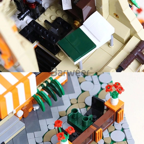 LEGO MOC BAKA 33206 Magic Flower Workshop Modular Buildings