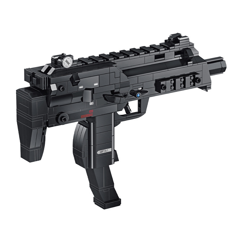 LEGO MOC Panlos 670021 MP7 Submachine Gun Military