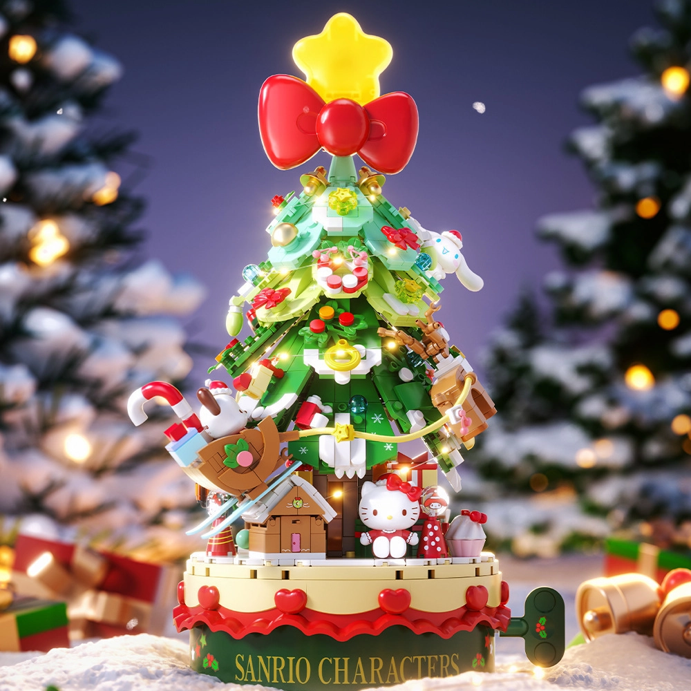 WONDER MOON 803307 HelloKitty Glowing Christmas Tree Christmas