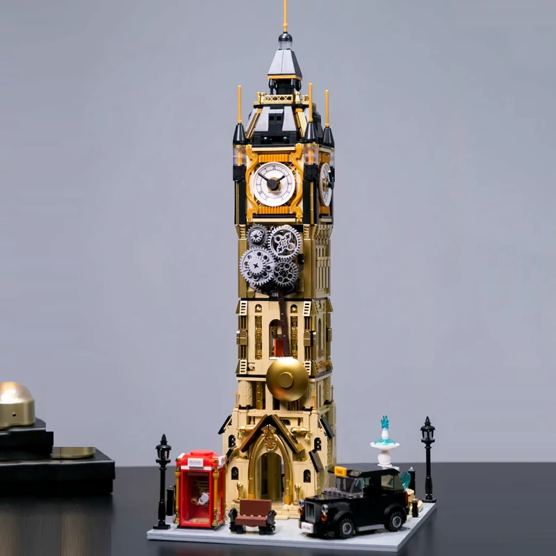 steampunk clock tower