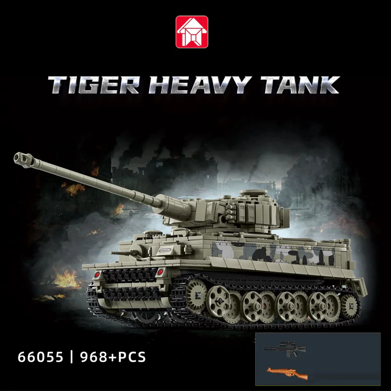 LeYi 66055 TIGER HEAVY TANK Military