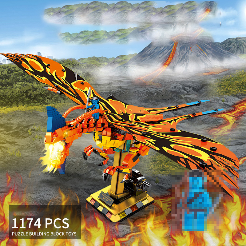 MJI 13004 Movie & Game Avatar Phantom Wyevrn Building Blocks 1174pcs ...