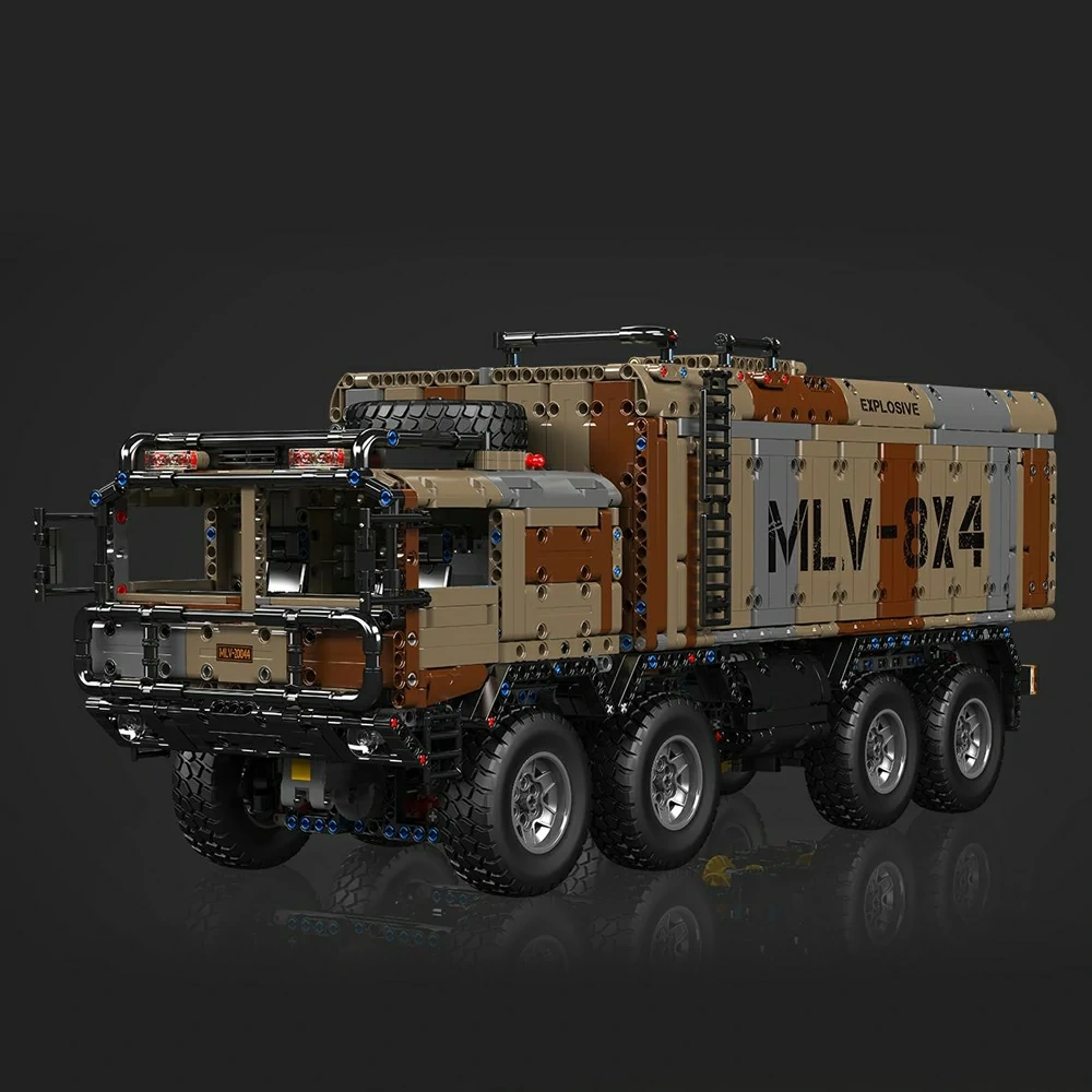 MouldKing 8x4 Military Missile Launcher Vehicle Set