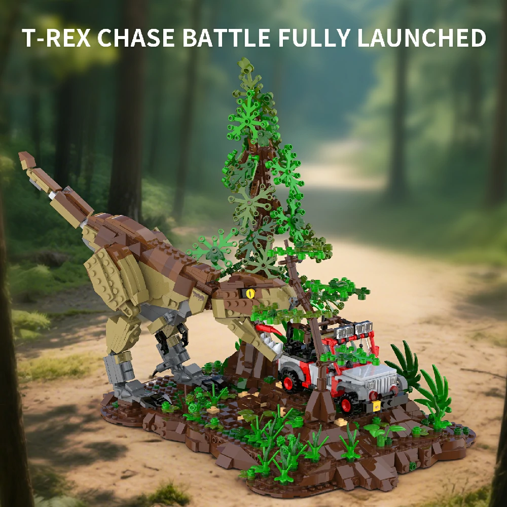 Xbert 66124 T-REX CHASE Monster Dinosaur
