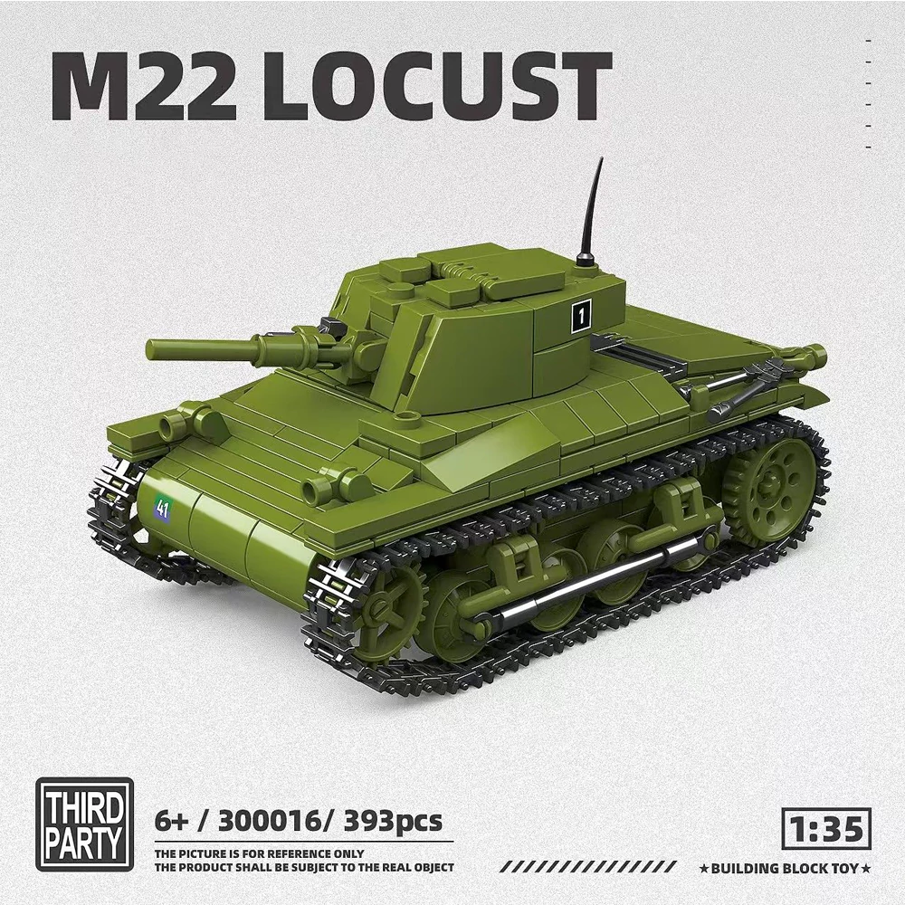 ThirdParty 300016 M22 LOCUST Tank Military