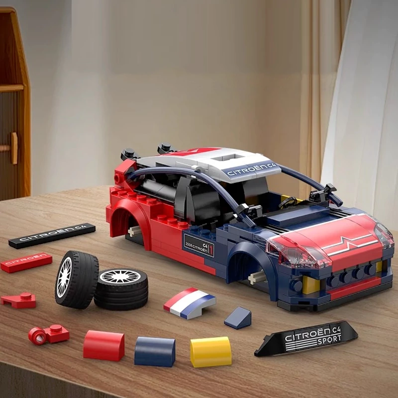 CaDA 2008 Citroen WRC C4 Model Set