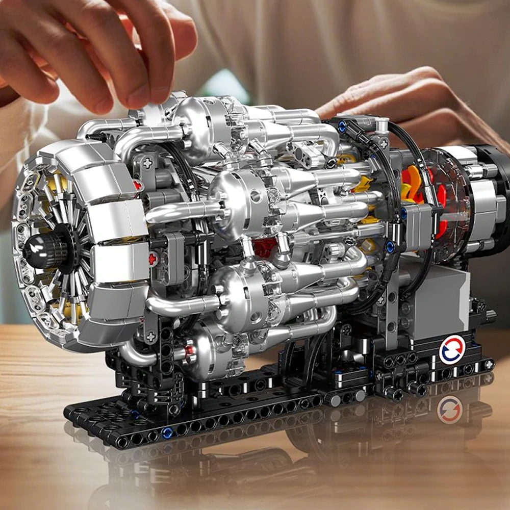 MouldKing 10216 Turbojet Engine Technic