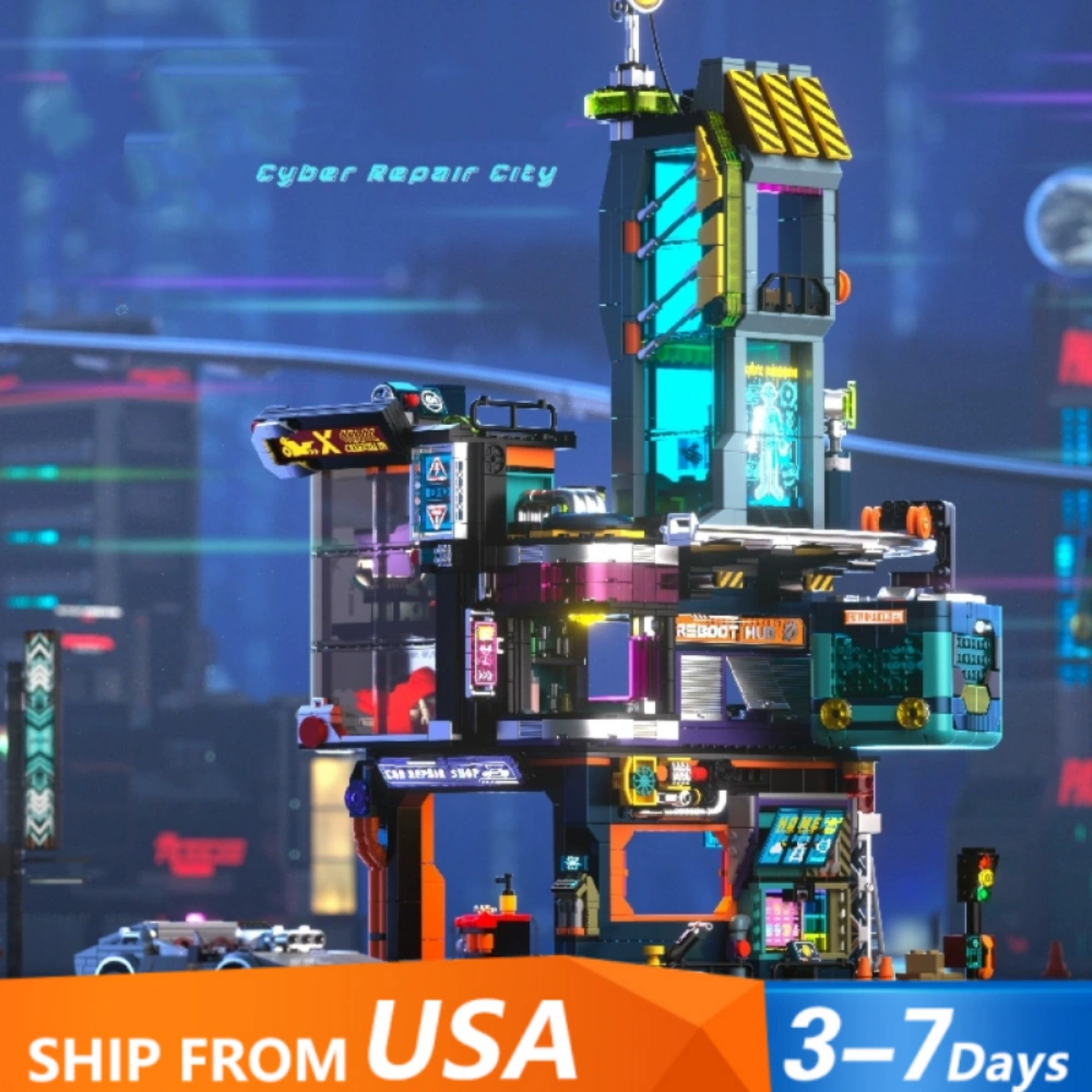 Iambrick 40104 Cyber Repair City Modular Buildings US Warehouse Express