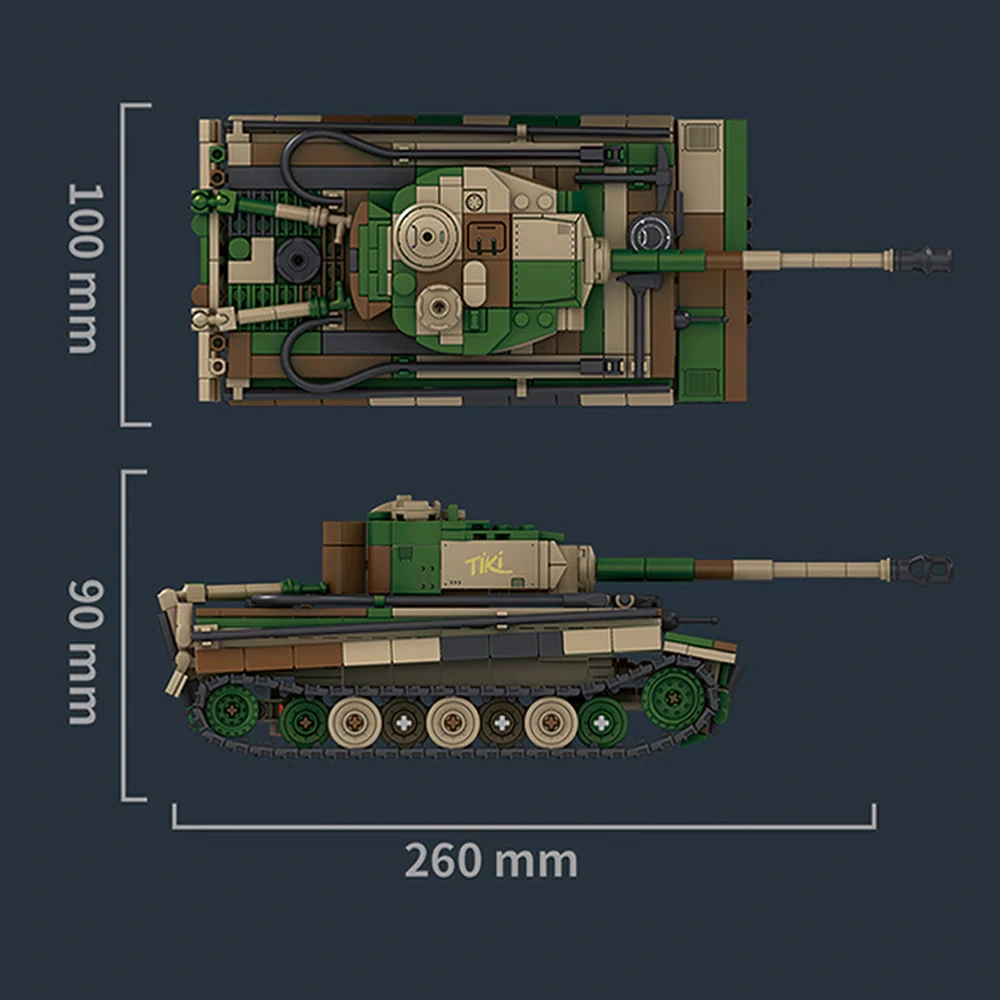 Leyi 66083 TIGER TANK Military