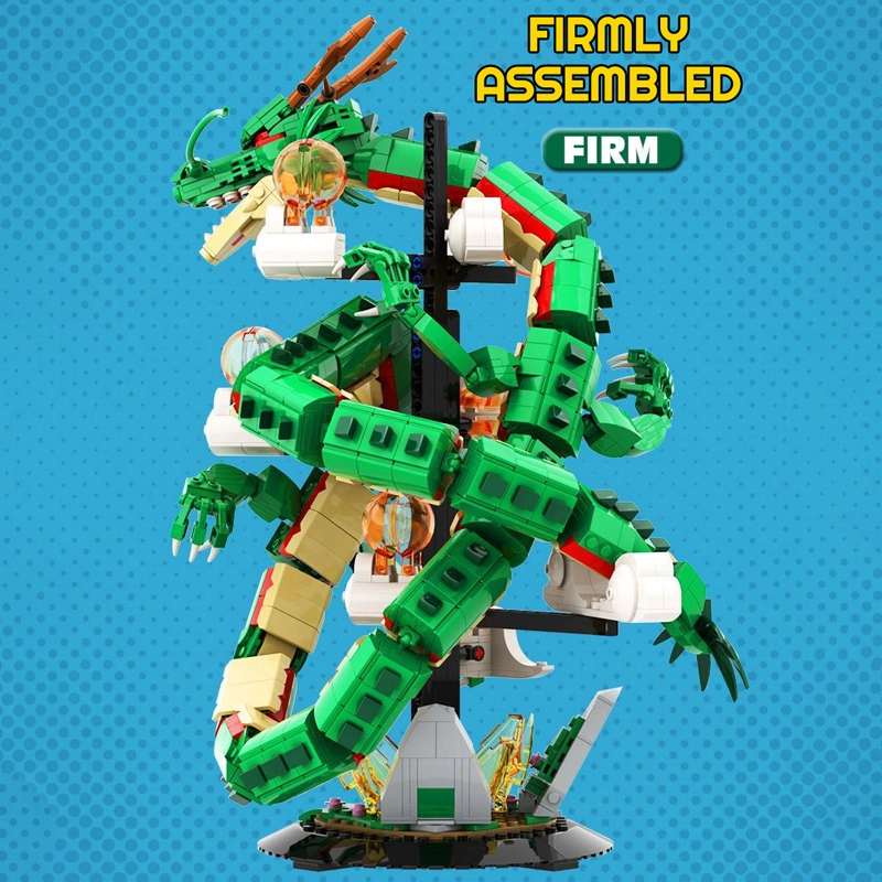DK 5007 Dragon Ball LEGO Set – Legendary Shenron LEGO Model