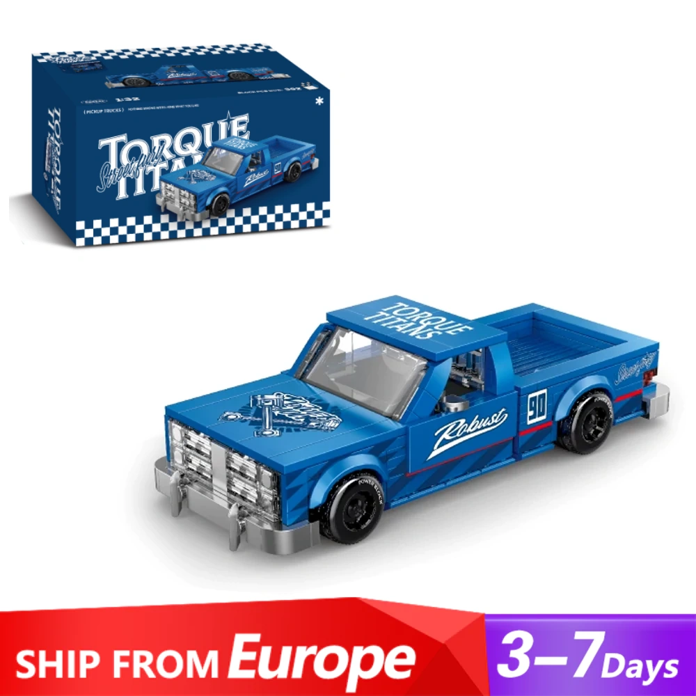 PowerBlock PB8841 Pickup Trucks Sea Breeze Knight 8-Wide 1:32 Scale Car ...