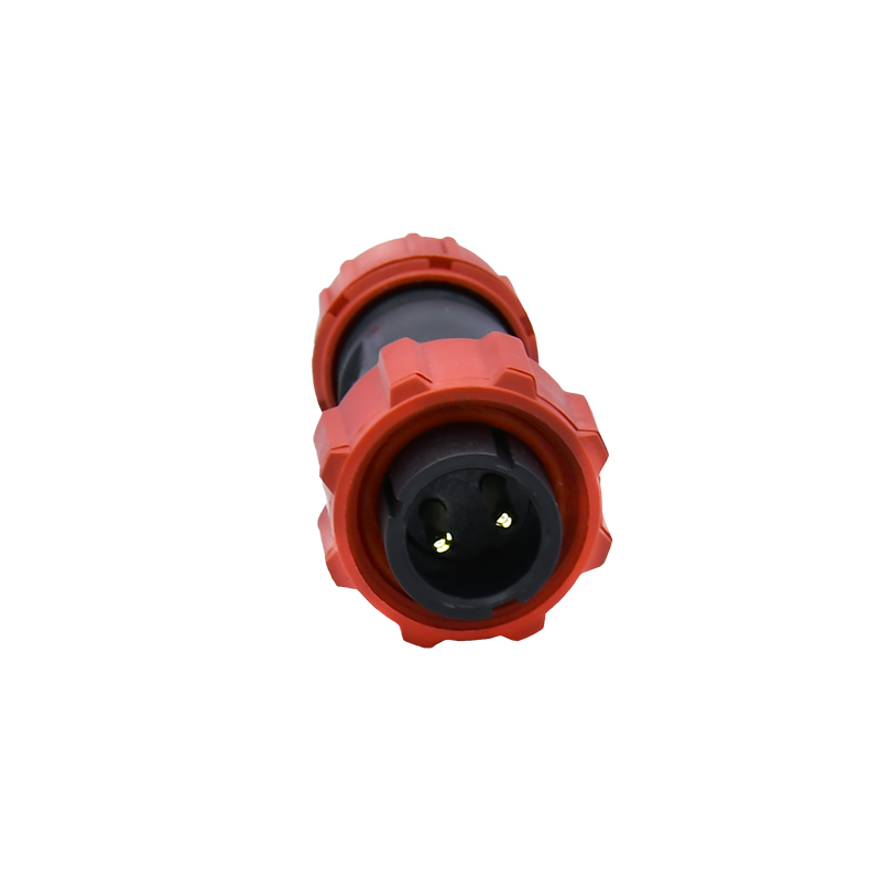 IP67 IP68 SP13 waterproof plastic circular cable connector 2pin 3pin ...