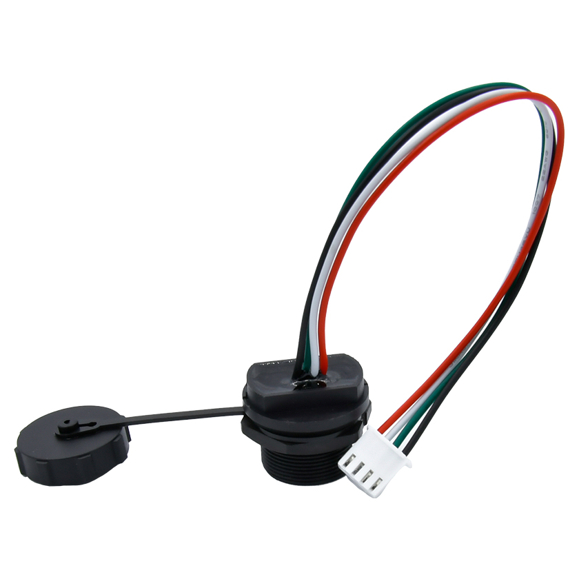 USB Waterproof Panel Mount Wall Connector ip67 4Pin 3.1 8Pin 3.0 USB ...