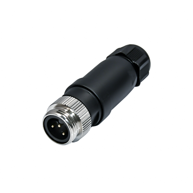 IP67 Waterproof 7/8 Screw Plastic Plug Field Assembly Connector,7/8 ...
