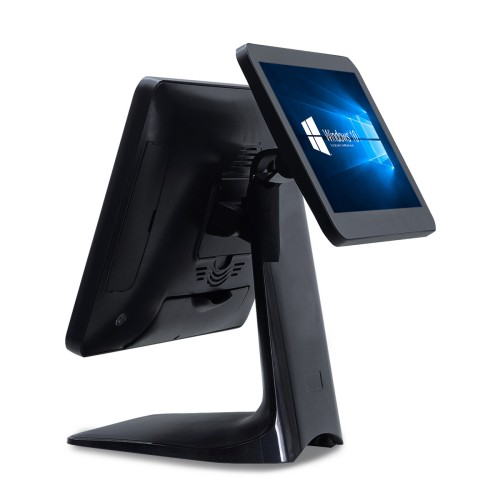 15inch Touch POS Terminal with 9.7inch Second Screen