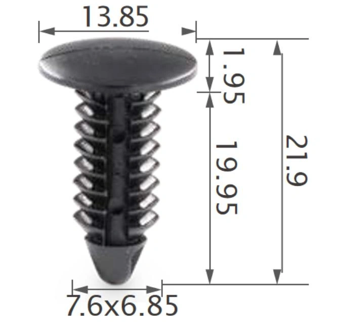 25pcs Chrysler Radiator grille sight shield