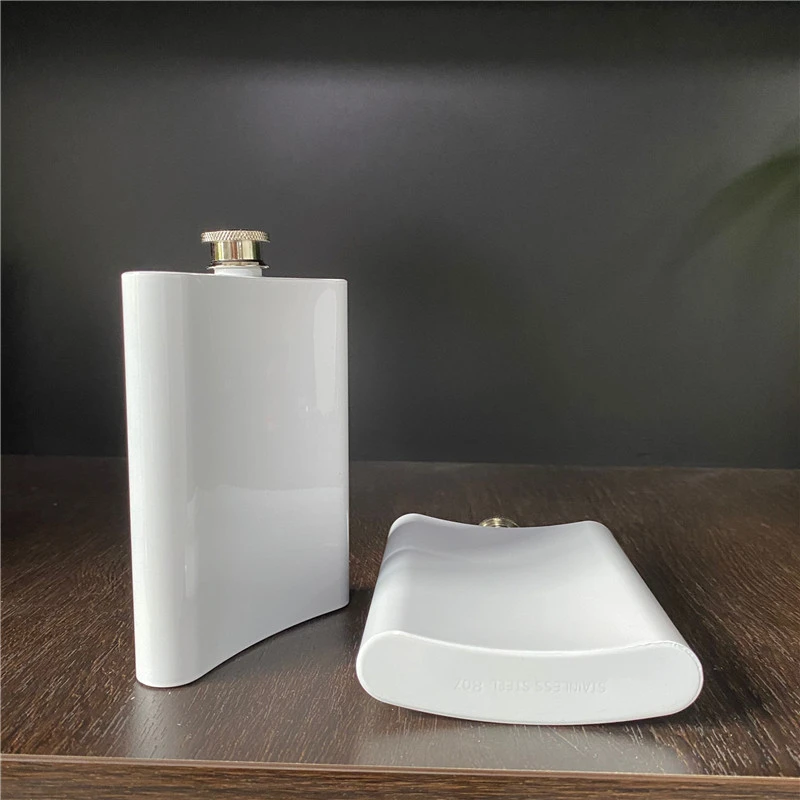 YIPAI 8oz Stainless Steel Blanks Sublimation Hip Flask
