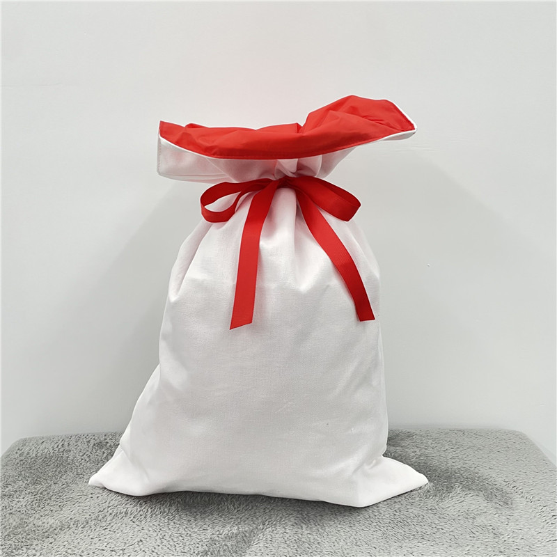 YIPAI Middle Large Size Double Layer Blank Sublimation Santa Sacks