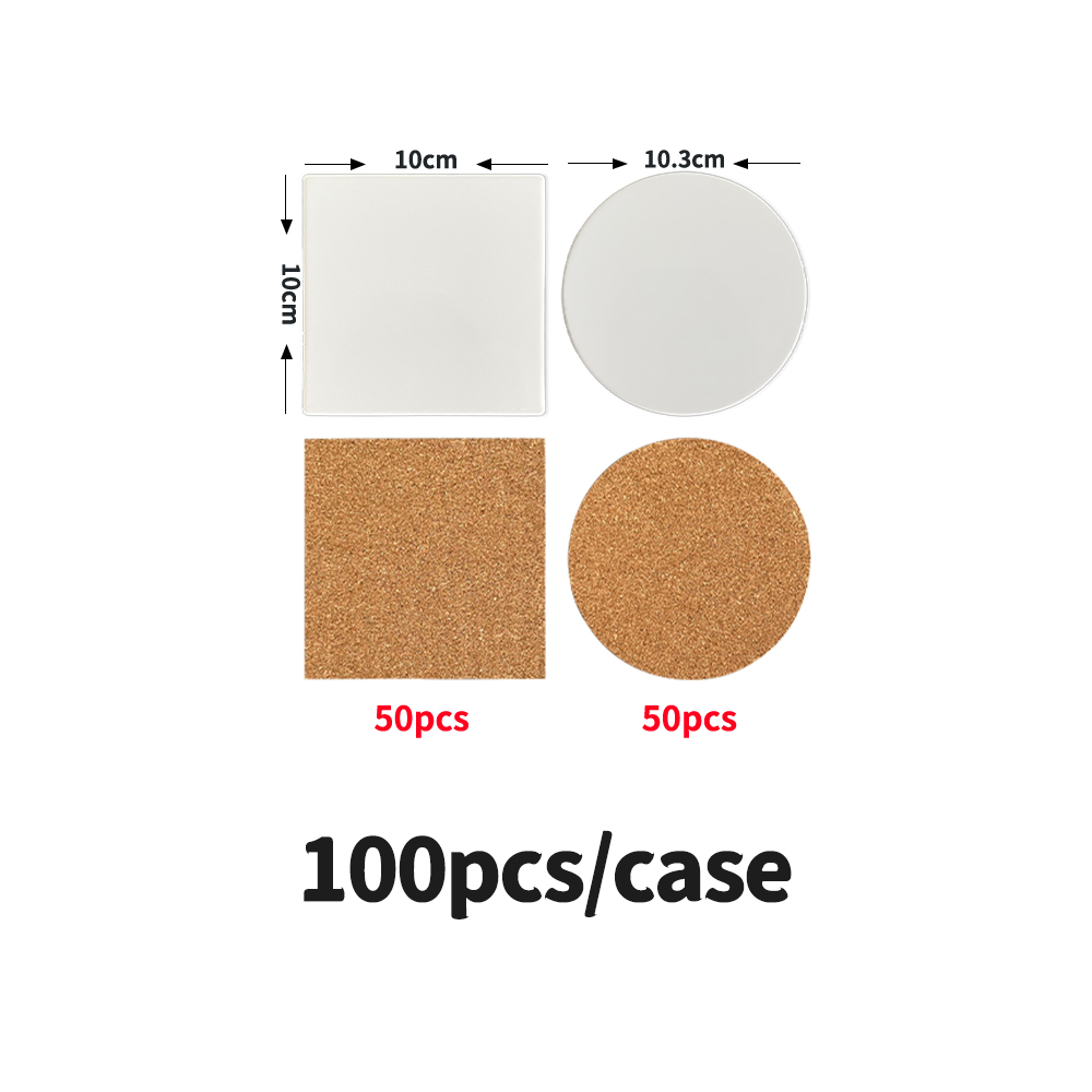 YIPAI TCBD001 China Warehouse Wholesale Sublimation Blanks 10cm*10cm ...