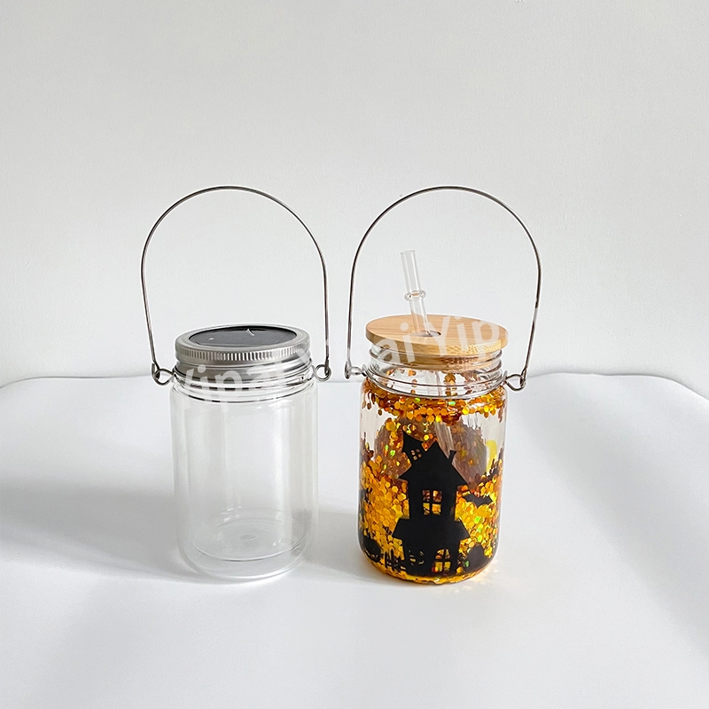 YIPAI 11oz US Warehouse Blank Sublimation Snow Globe Double Wall Solar ...