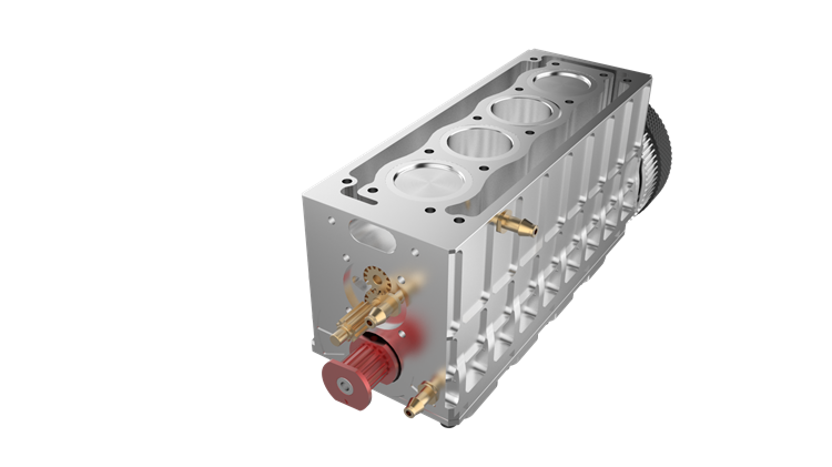 TOYAN FS-L400 14cc Inline 4 Cylinder Four-stroke Water-cooled Nitro ...