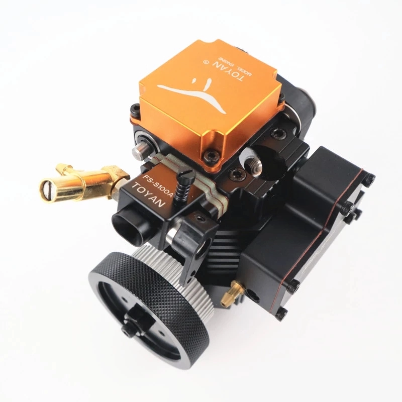 Toyan Engine FS-S100 4 Stroke RC Engine Kit Set with Toyan Base (All ...