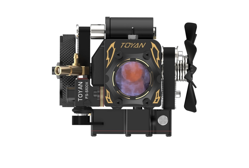 Toyan Engine FS-S100AT Transparent Nitro-Methanol Gasoline RC Engine