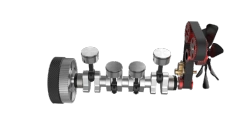 TOYAN FS-L400BGC DIY KIT 14cc Inline 4 Cylinder Four-stroke Water ...