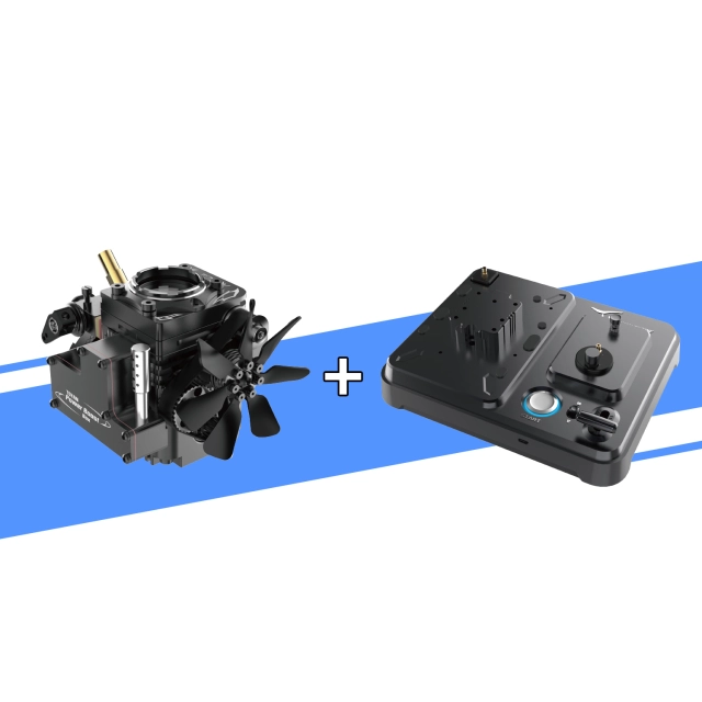 Toyan Engine FS-S100AT Transparent Nitro-Methanol Gasoline RC Engine