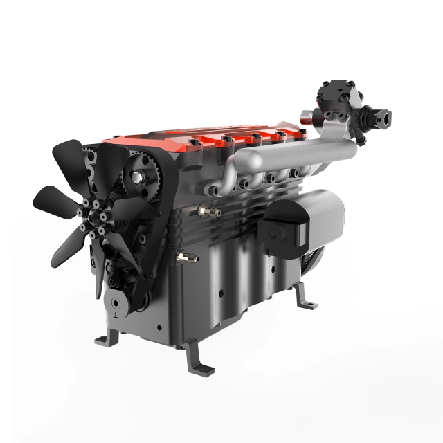 TOYAN FS-L400BGC 14cc Inline 4 Cylinder Four-stroke Water-cooled Nitro ...