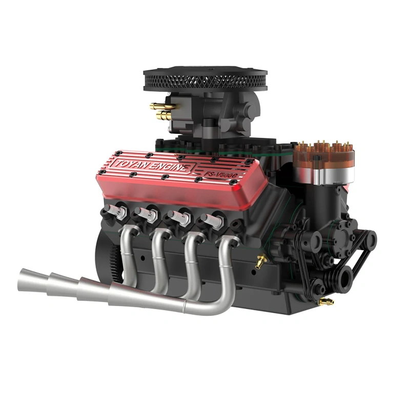 TOYAN Four-stroke V8 overhead valve water-cooled gasoline engine